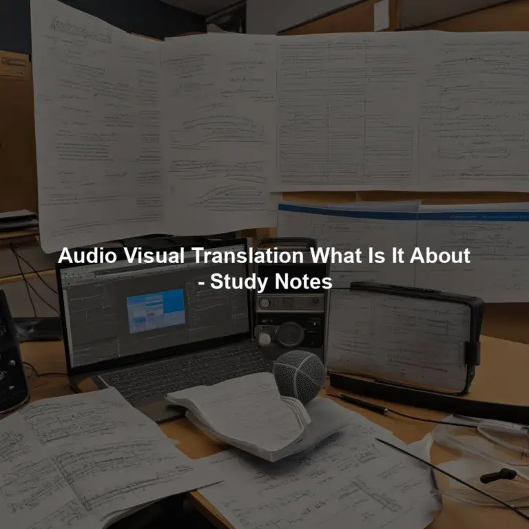 Audio Visual Translation What Is It About – Study Notes – DubbingKing