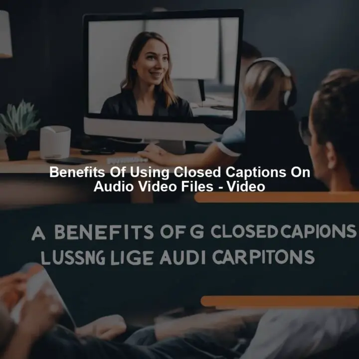 Benefits Of Using Closed Captions On Audio Video Files – Video ...
