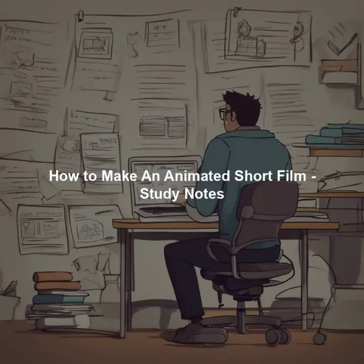 How to Make An Animated Short Film – Study Notes – DubbingKing