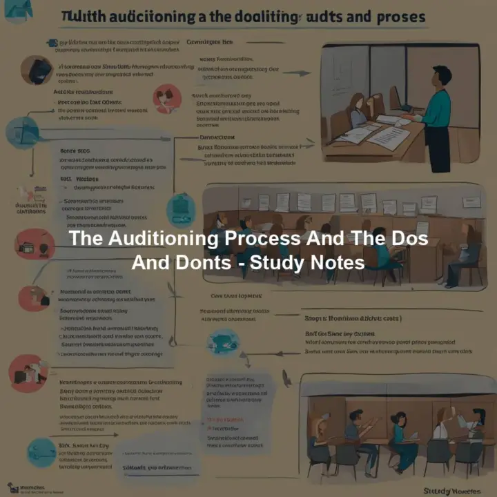 The Auditioning Process And The Dos And Donts – Study Notes – DubbingKing