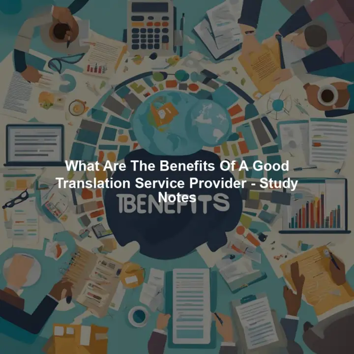 What Are The Benefits Of A Good Translation Service Provider – Study ...